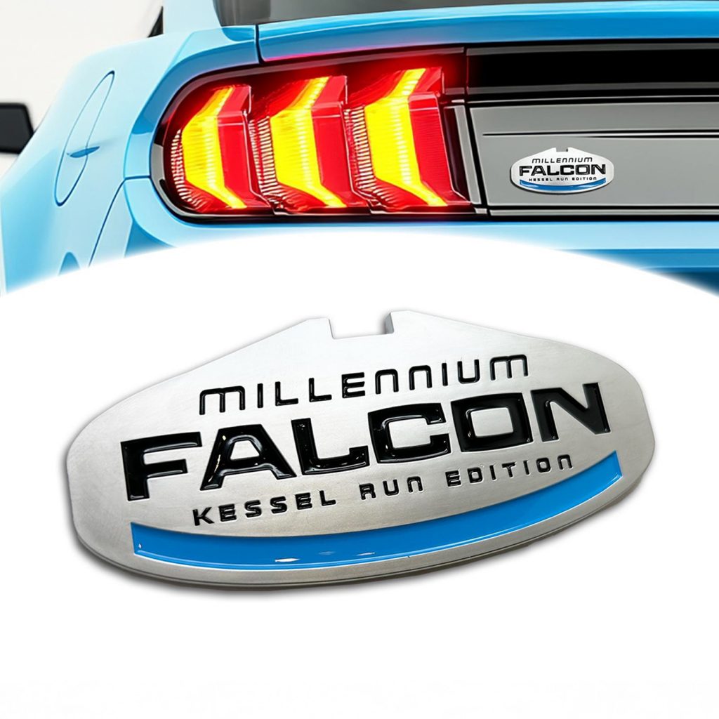 Millennium Falcon Kessel Run Edition Car Emblem – BohoPride