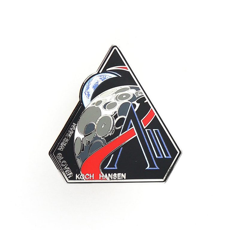 NASA Artemis II Mission Insignia Button Pin – BohoPride