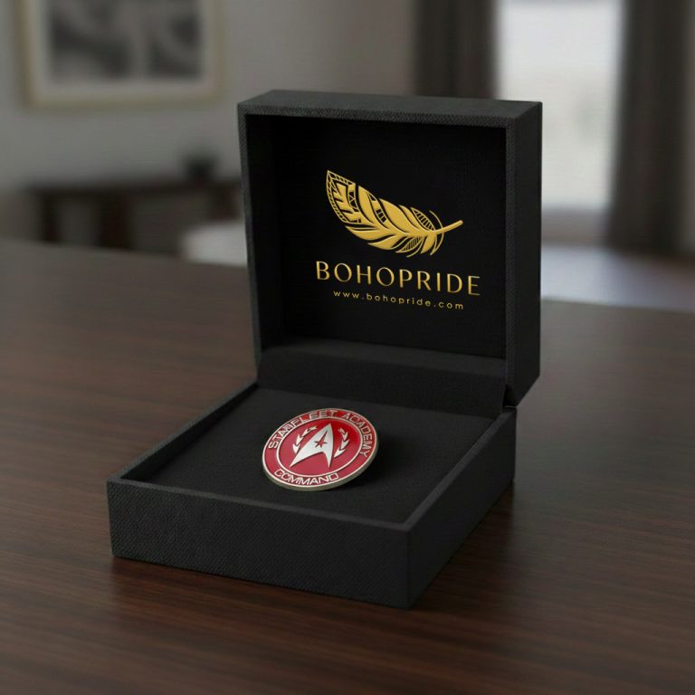 United Federation of Planets Starfleet Academy Command Button Pin ...