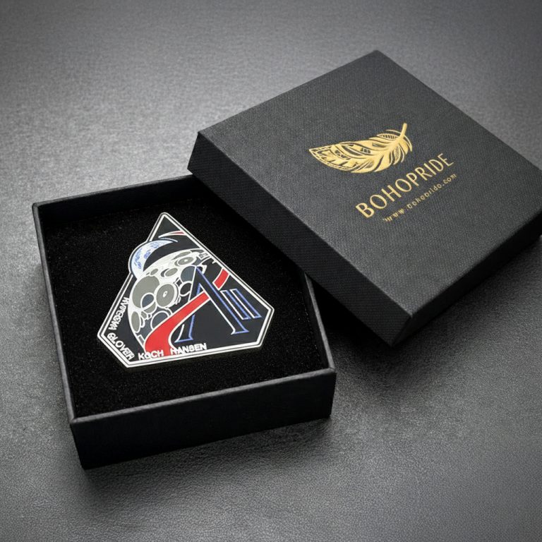 NASA Artemis II Mission Insignia Button Pin – BohoPride