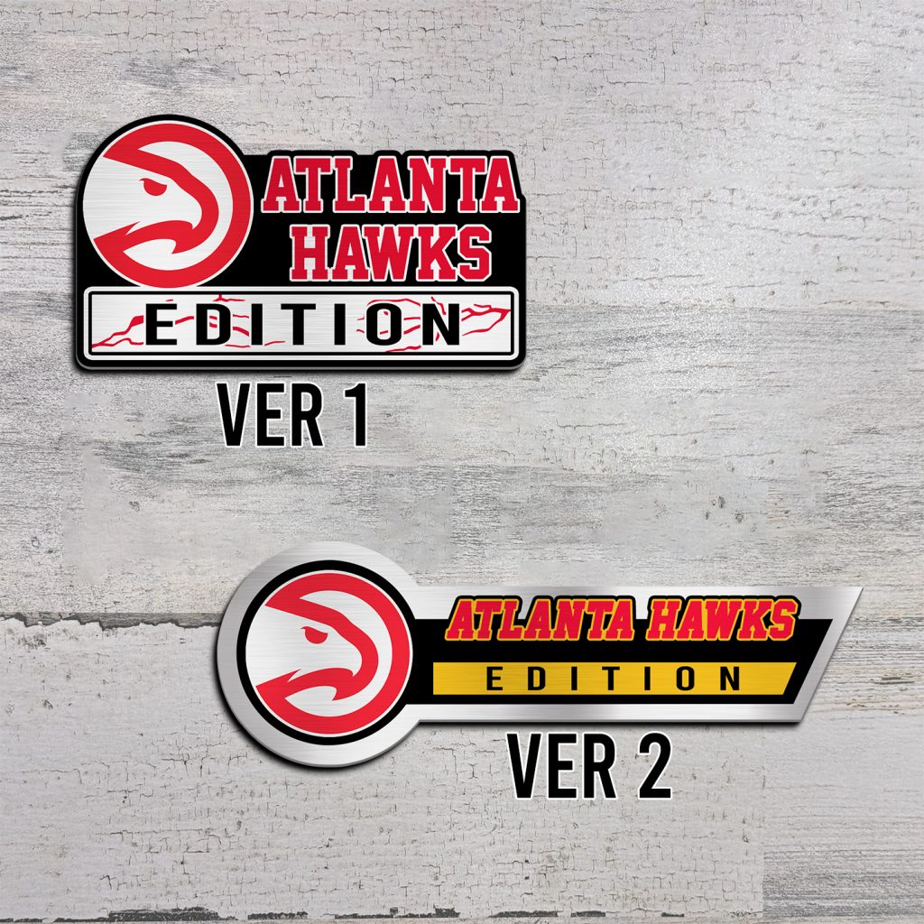 Atlanta Hawks Edition Car Emblem – BohoPride