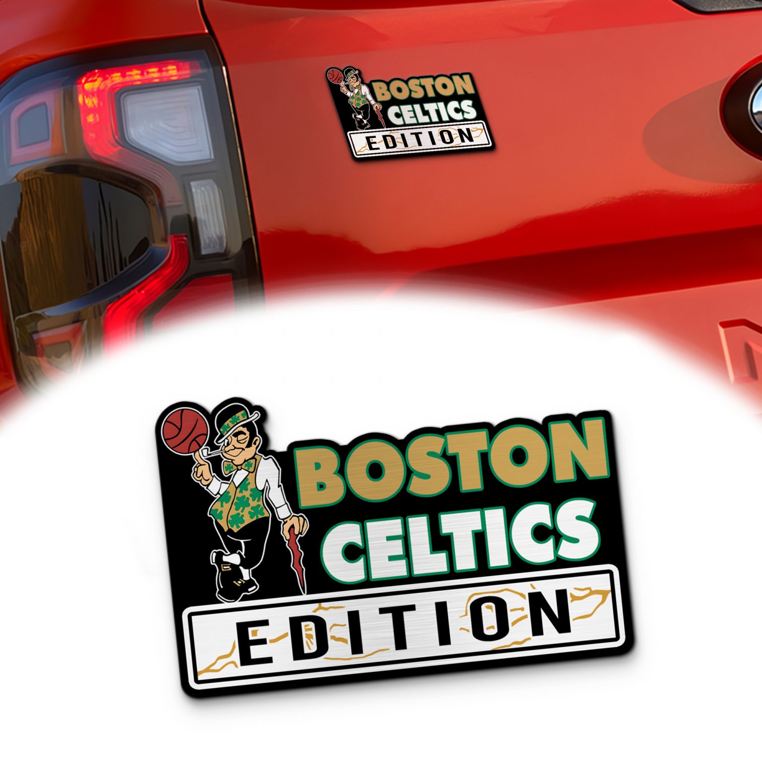 Boston Celtics Edition Car Emblem – BohoPride