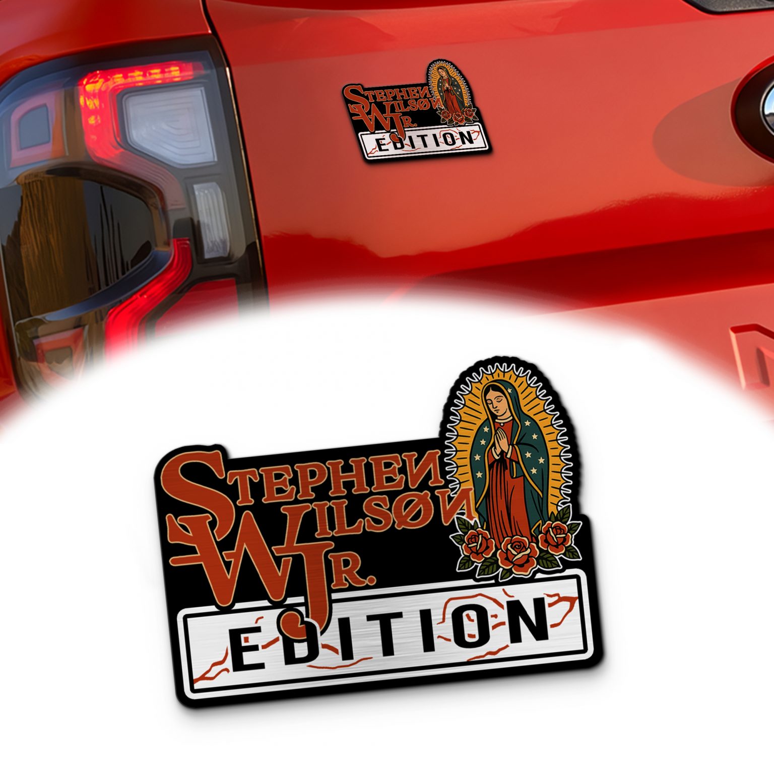 Stephen Wilson Jr Edition Car Emblem – BohoPride