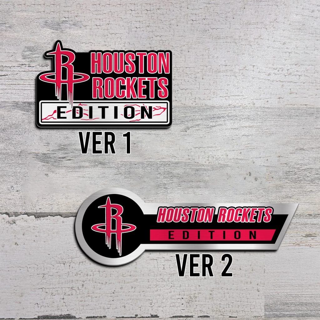 Houston Rockets Edition Car Emblem – BohoPride