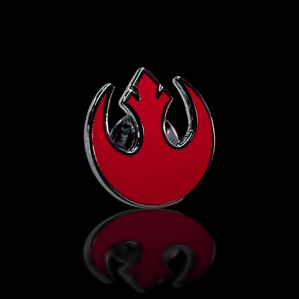 Rebel Alliance Starbird Button Pin – BohoPride