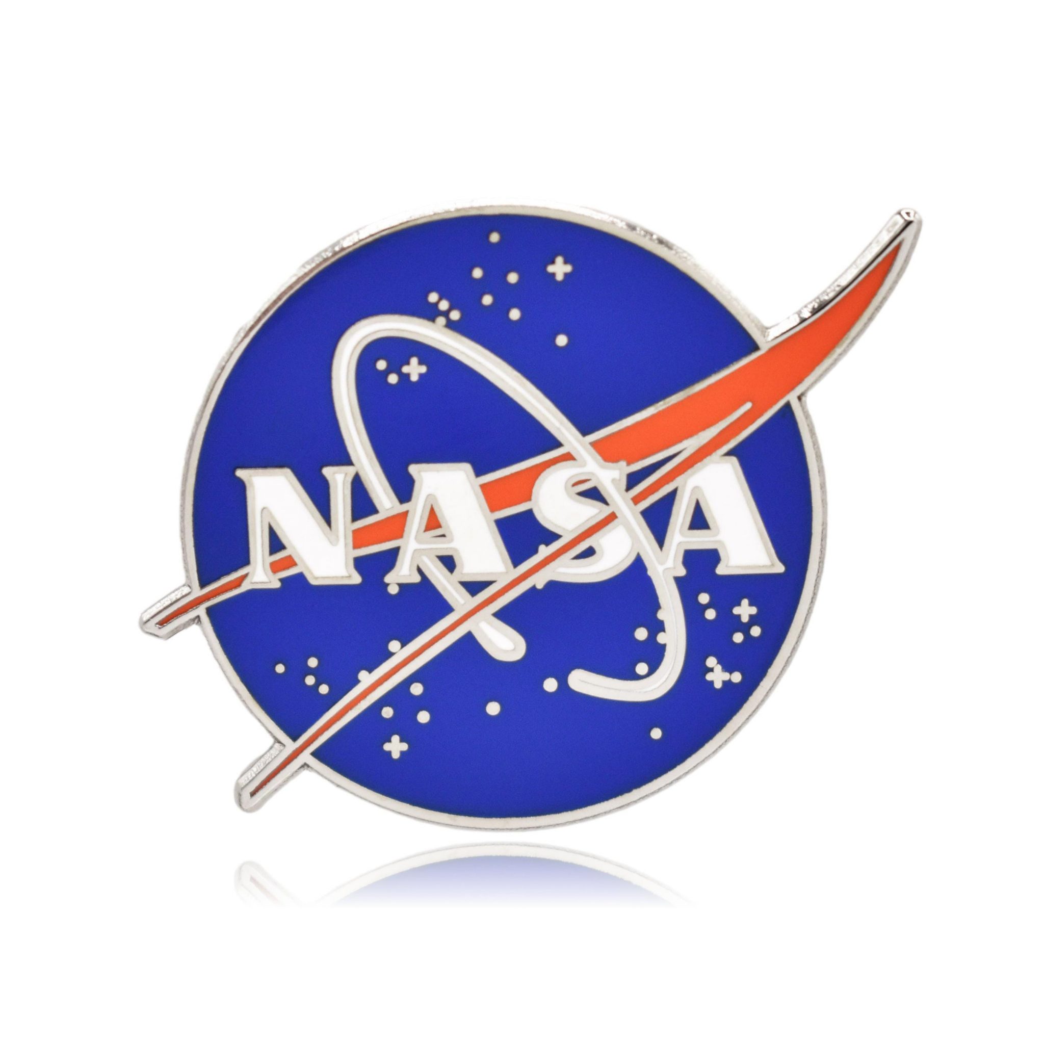 NASA Insignia Logo Button Pin – BohoPride