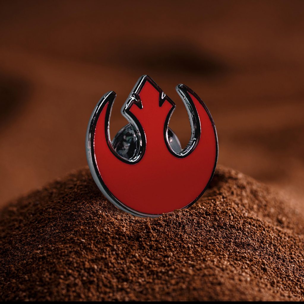 Rebel Alliance Starbird Button Pin – BohoPride