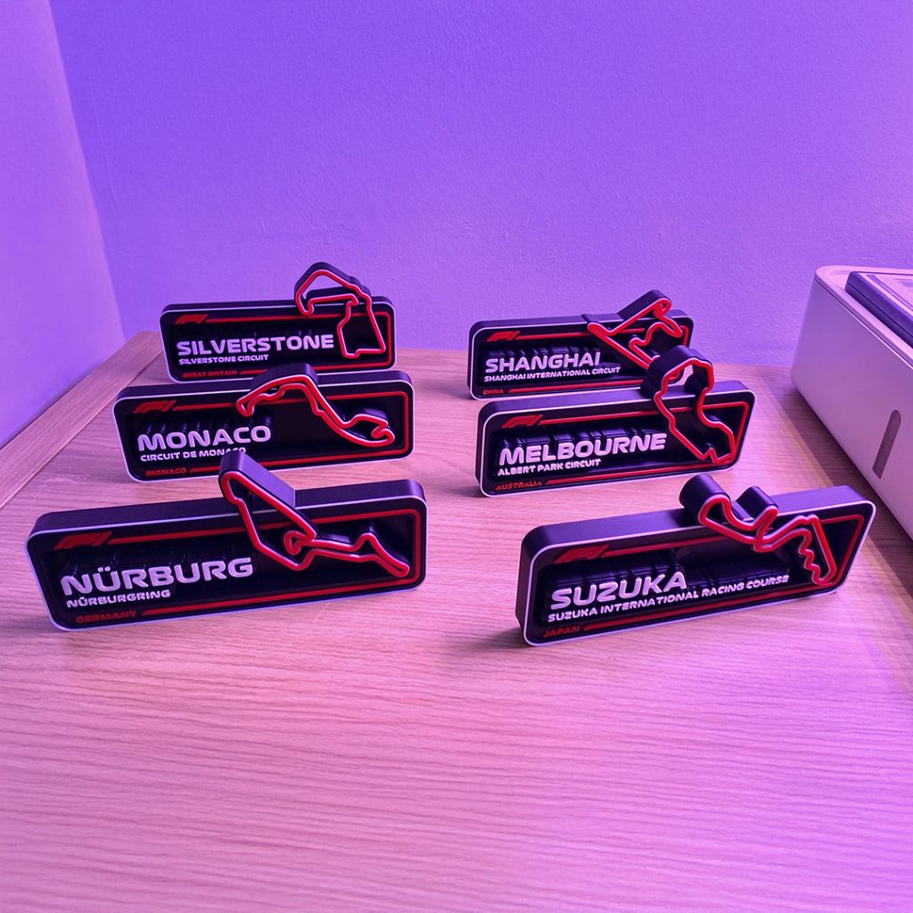F1 Track 3D Desk Decor – BohoPride