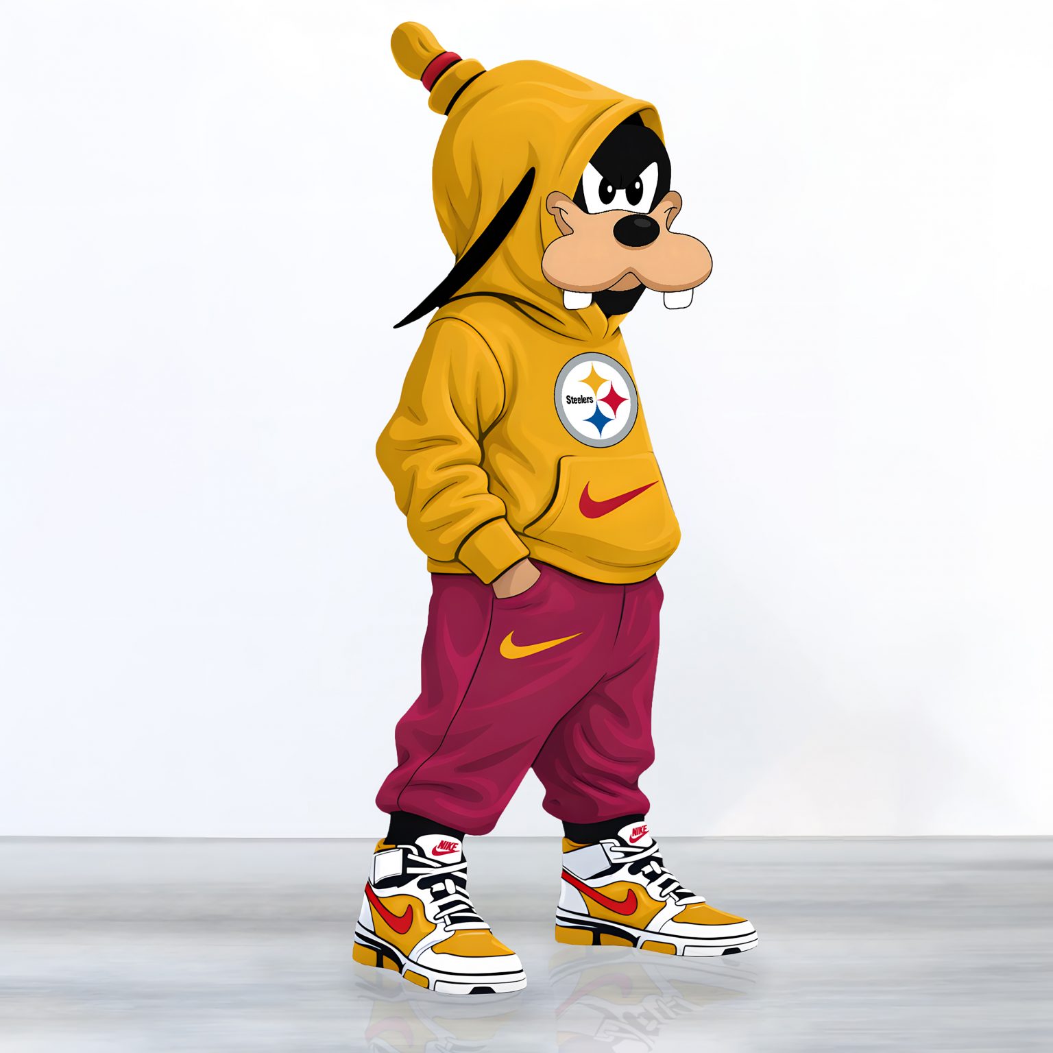 Pittsburgh Steelers Urban-Style Goofy 3D Printed Figure – BohoPride