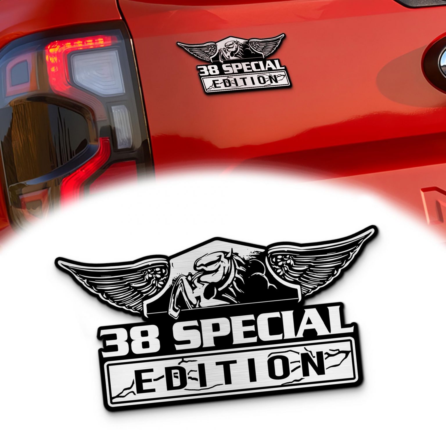 38 Special Edition Car Emblem – BohoPride